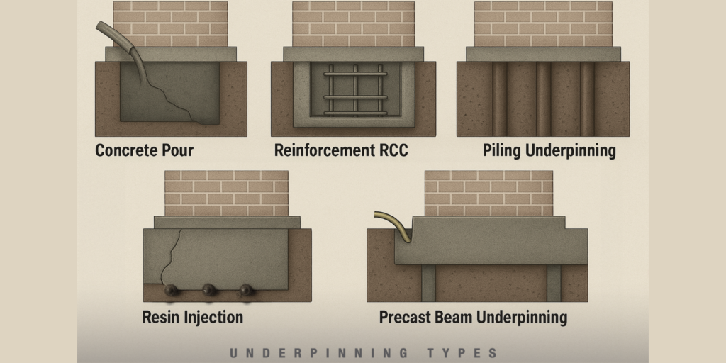 Underpinning Contractors in UK – Foundation & Structural Repair